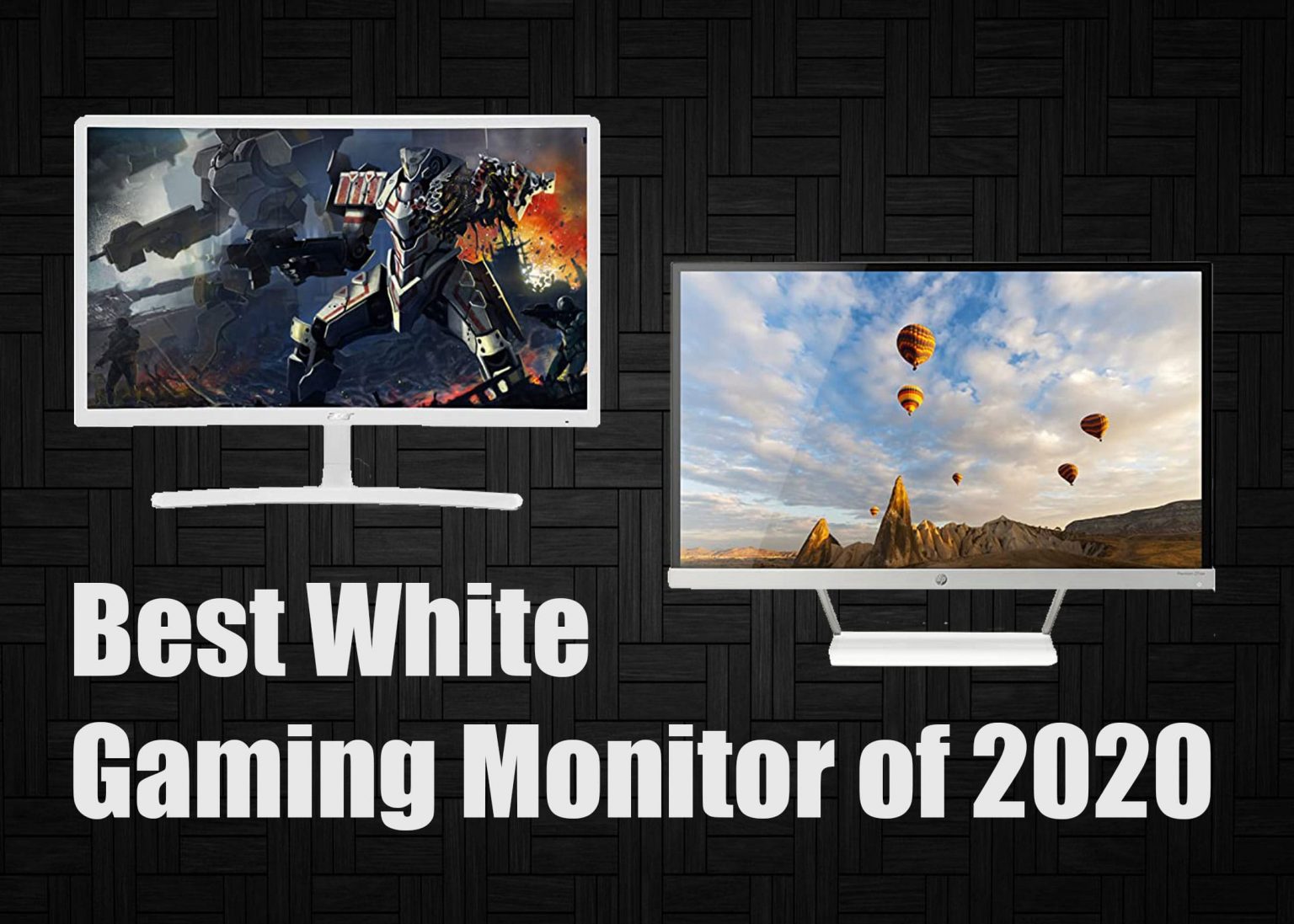 Best White Gaming Monitor (December 2022 Updated)