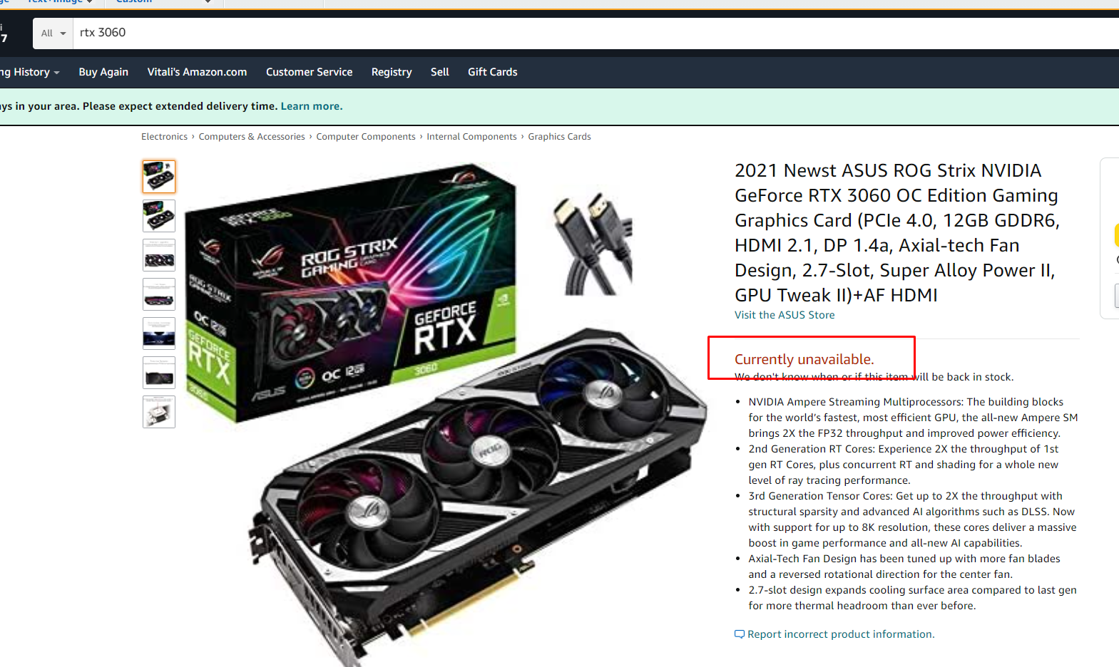 Asus ROG Strix RTX 3070 8GB OC Gaming Review | Technoburst