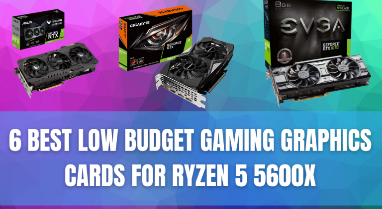 6 Best Low Budget Gaming Graphics Cards for Ryzen 5 5600X