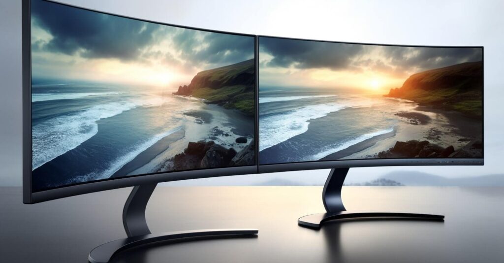 Curved vs Flat Monitors: Finding the Ideal Viewing Experience