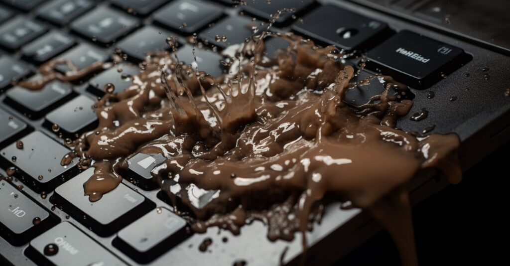 Spilled Water/Coffee on Laptop? Here’s How to Fix it Quickly